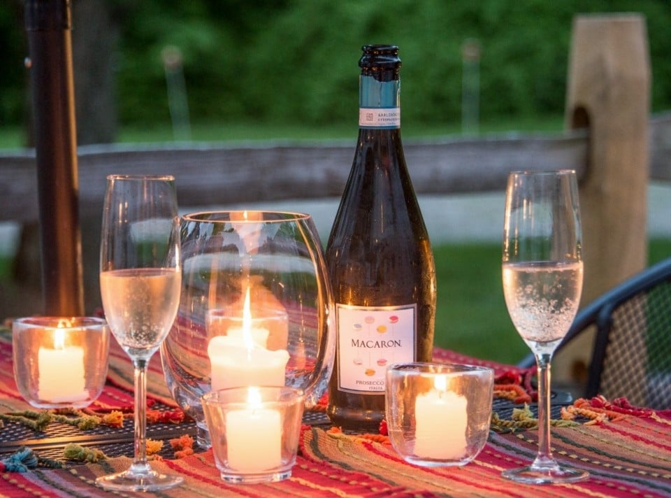 Champagne Welcome - Parsonage Inn
